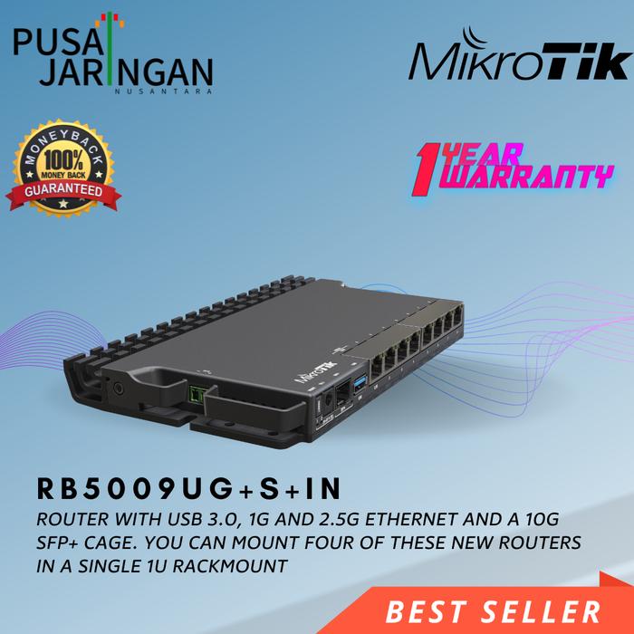 Jual MIKROTIK RB5009UG+ S+ IN/ RB5009UG+S+IN - Jakarta Pusat - Pusat ...