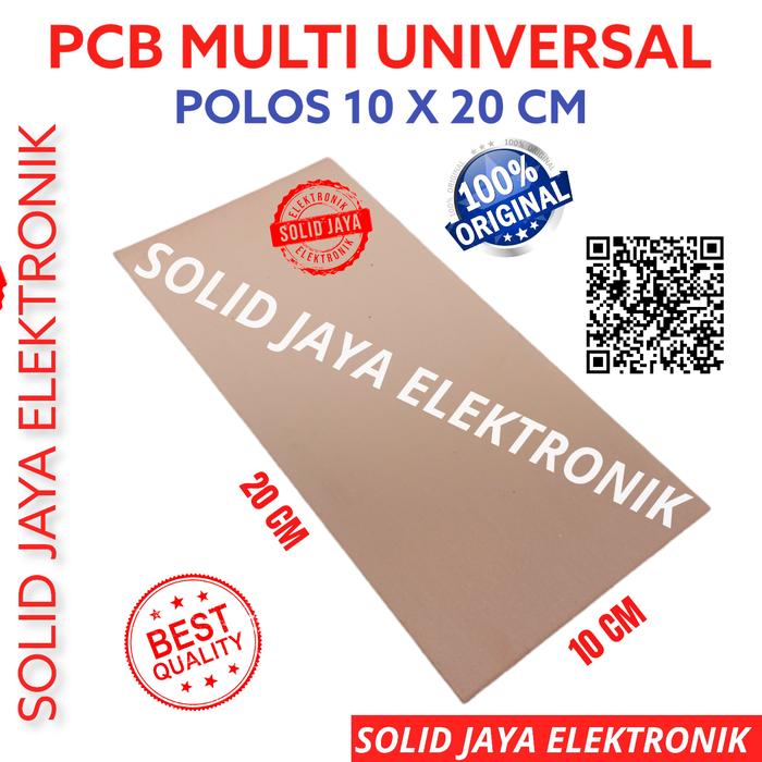 Jual PCB POLOS TITIK IC TR TRANSISTOR LUBANG BESAR KECIL MULTI ...