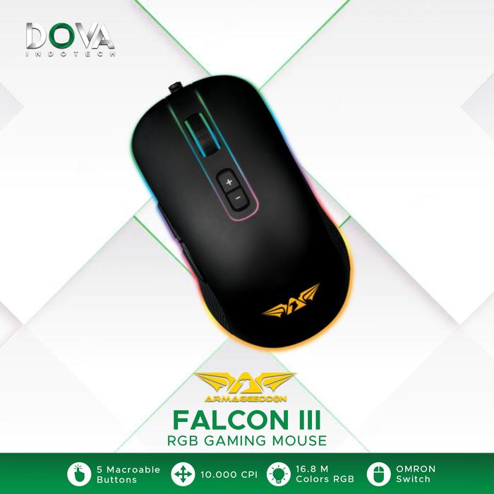 Promo Mouse Gaming Armaggeddon Falcon III - Jakarta Pusat - Dova ...