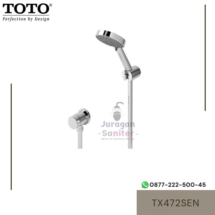 Jual TOTO Ego Hand Shower With Wall Outlet / Shower Mandi TOTO TX472SEN ...