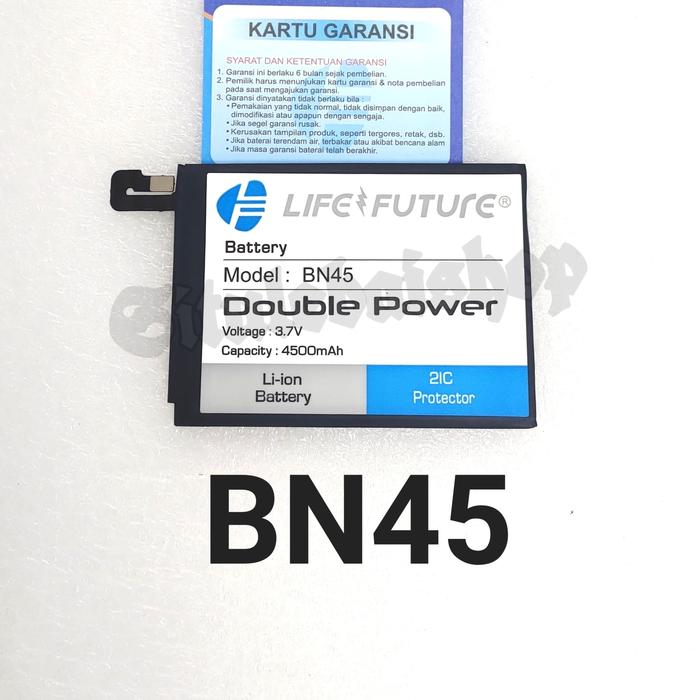Jual BATERAI XIAOMI REDMI NOTE 5 PRO BN45 BN 45 DOUBLE POWER IC LF ...