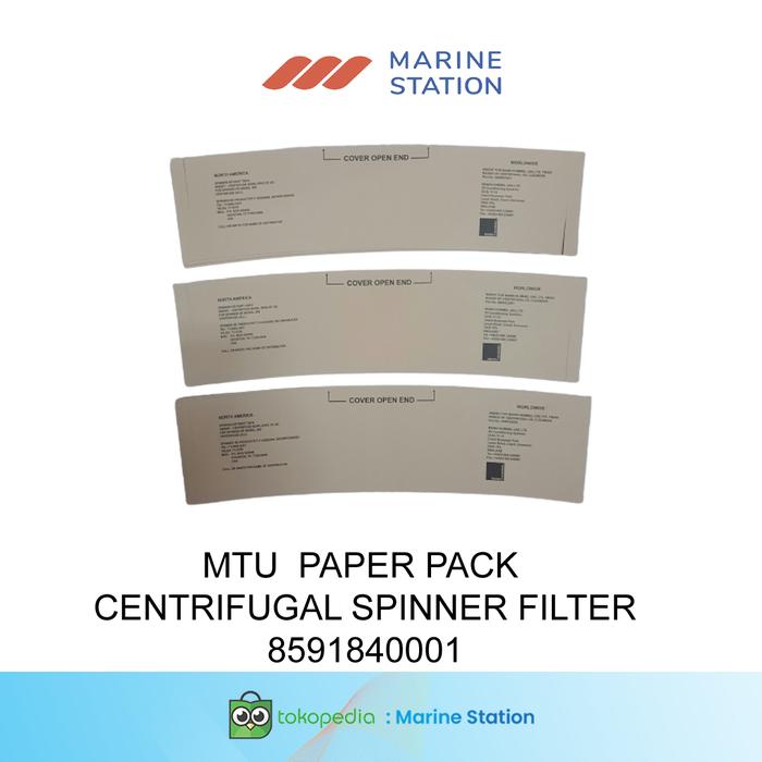 Jual MTU PAPER PACK CENTRIFUGAL SPINNER FILTER : 8591840001 - Jakarta ...