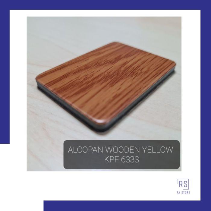 Jual ACP Alcopan 1220x2440x4mm PE Indoor Aluminum Composite Panel Motif ...