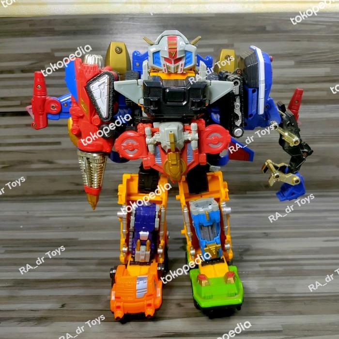 Jual Dx Ultimate Daibouken Megazord Boukenger / PR Overdrive Non ORI ...