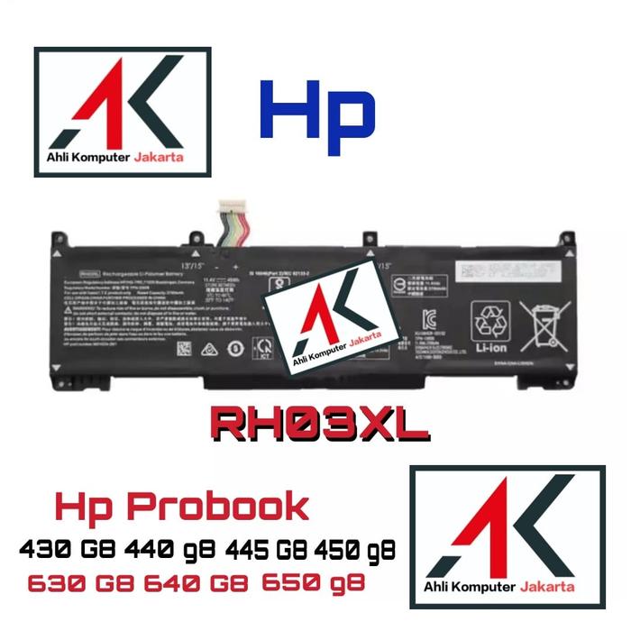 Jual Baterai Hp Probook 430 g8 440 g8 445 g8 630 g8 640 g8 650 g8 ...
