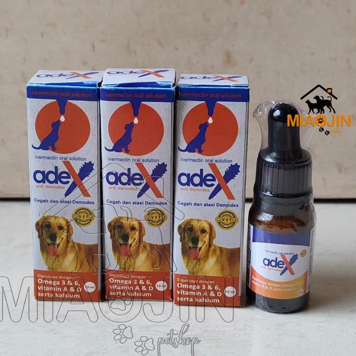 Promo ADEX Obat Anjing Gatal Sakit Jamuran Jamur Koreng Kudis Borok Demodex - Kota Medan ...