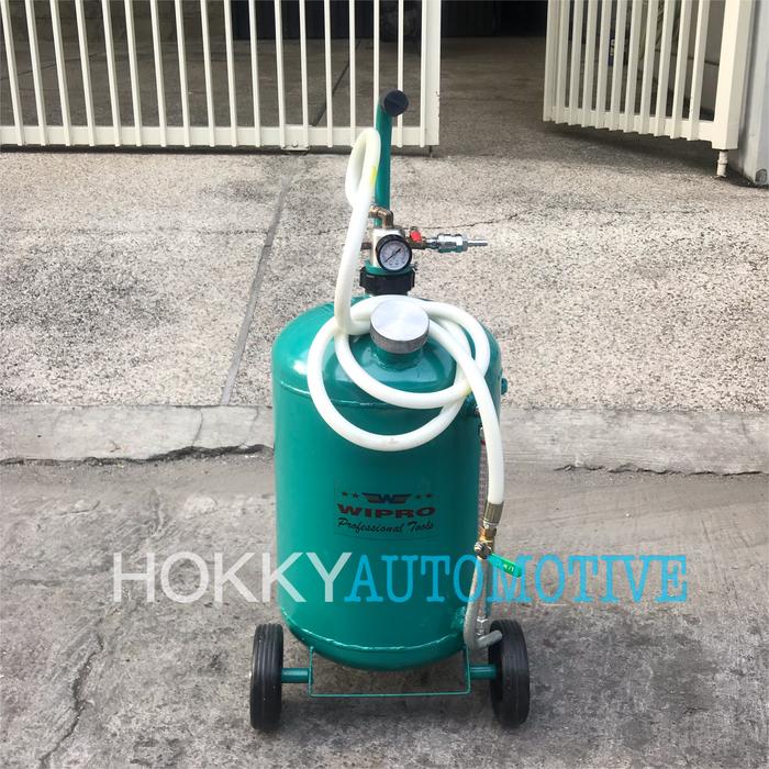 Jual alat pompa oli gardan angin + manometer 24 liter / air lubricator ...