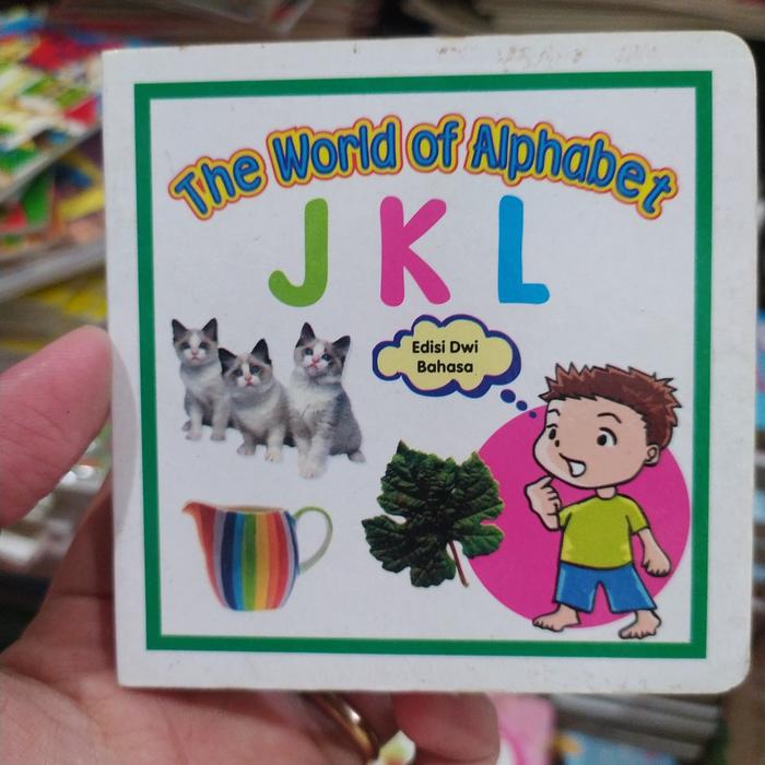 Jual The World of Alphabet J K L (board book inggris indo) - Kab ...