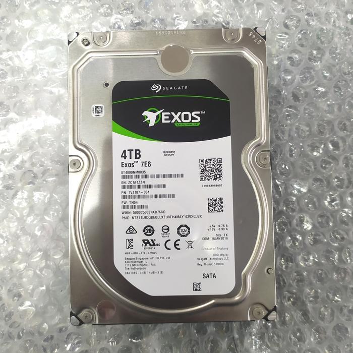 Jual HDD SEAGATE EXOS 4TB 7E8 Enterprise Sata ST4000NM0035 - Jakarta ...