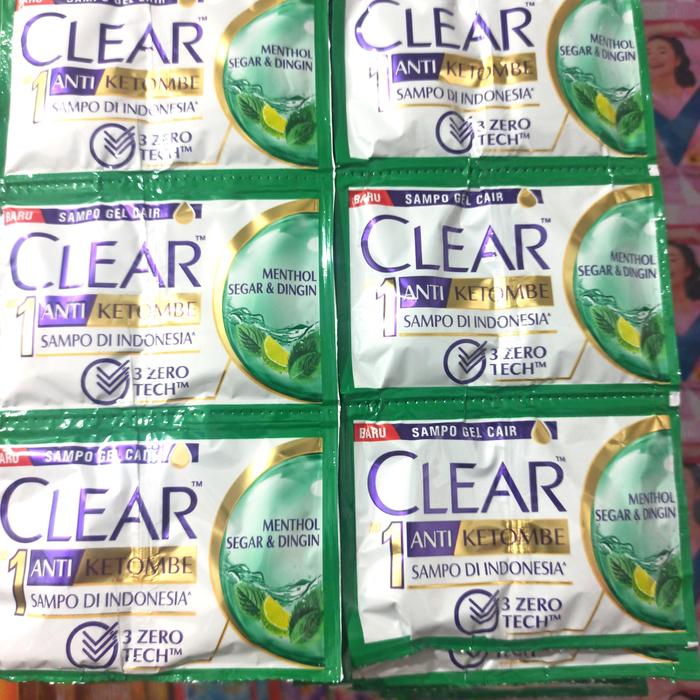 Jual Shampoo Anti Ketombe Clear Renceng isi 12 sachet - Kab. Bekasi ...