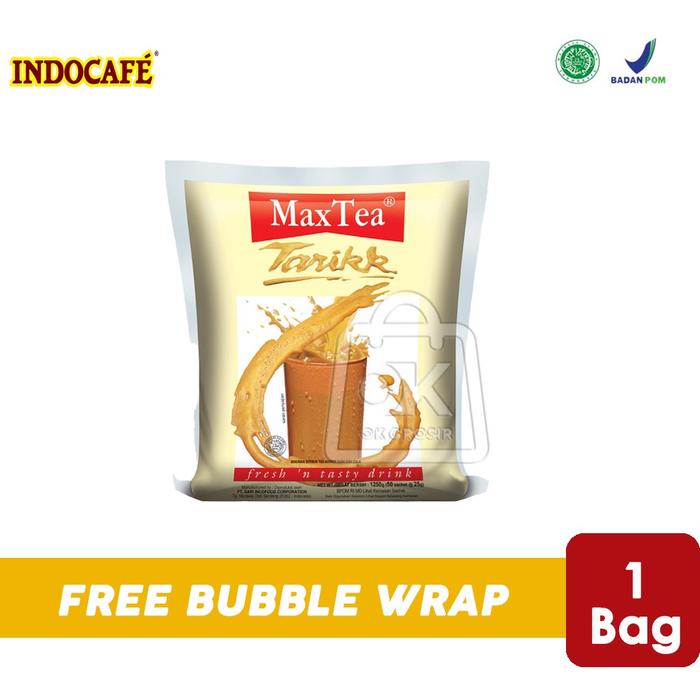 Jual MaxTea Teh Tarik / 50 Sachet x 25 gr (1Bag) - Kota Malang - ok ...