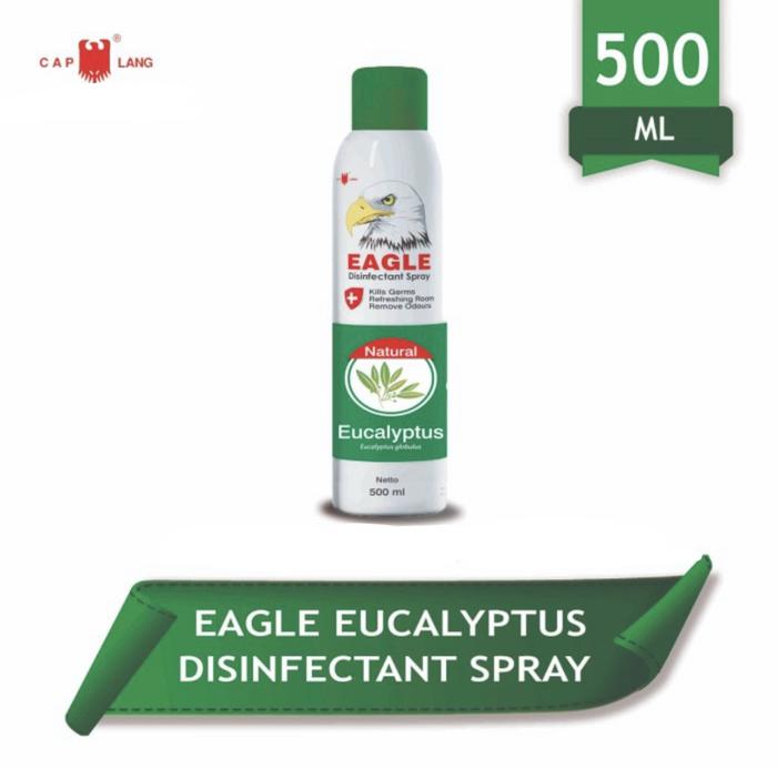 Jual Eagle Disinfectant Spray Jumbo 500 Ml Eagle Eucalyptus Spray Cap ...