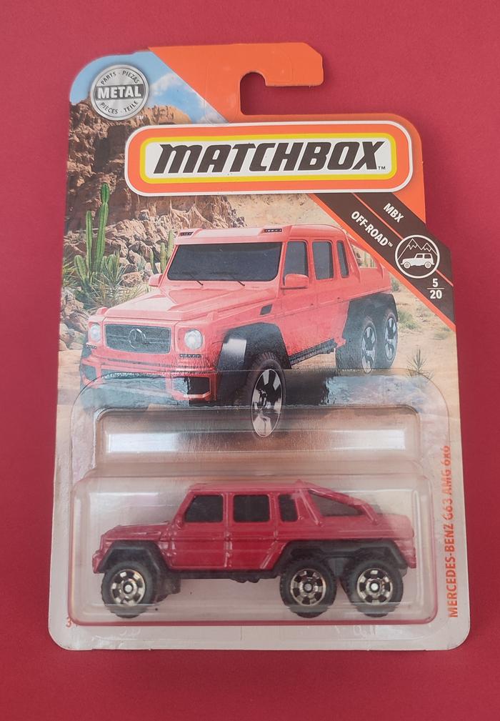 Jual MATCHBOX MERCEDES BENZ G63 AMG 6X6 RED MERAH - Kab. Sidoarjo ...