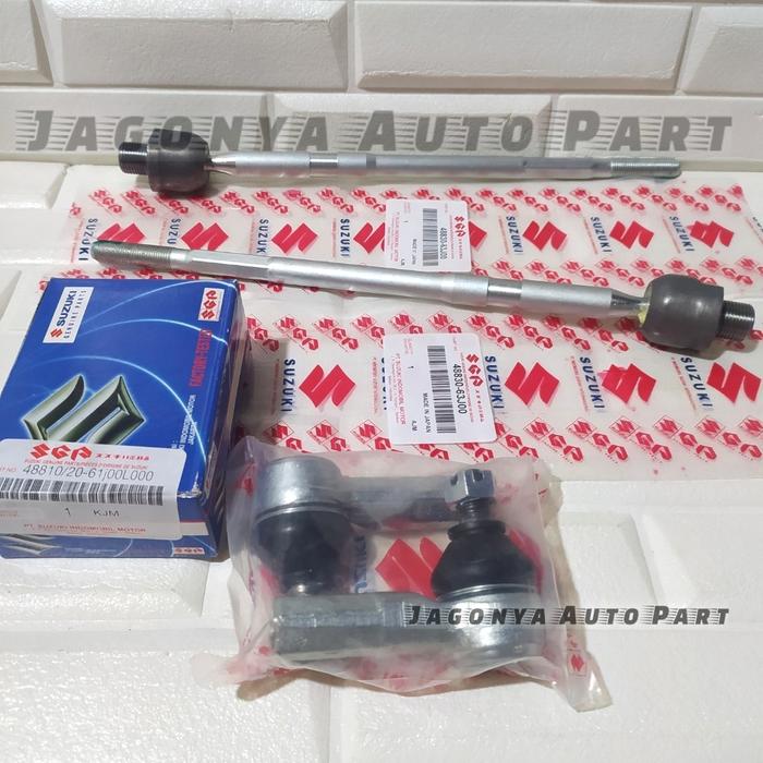 Jual 2pcs Rack End Panjang Long + 1set Tie Rod Pendek Suzuki Swift ...
