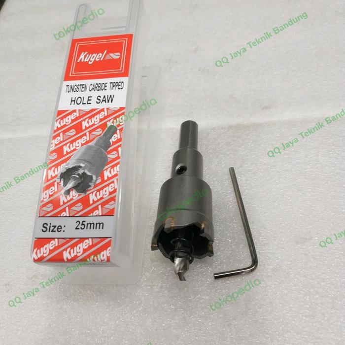 Jual Hole saw TCT 25 mm - Mata bor plong buat steinless dan besi - Kota ...
