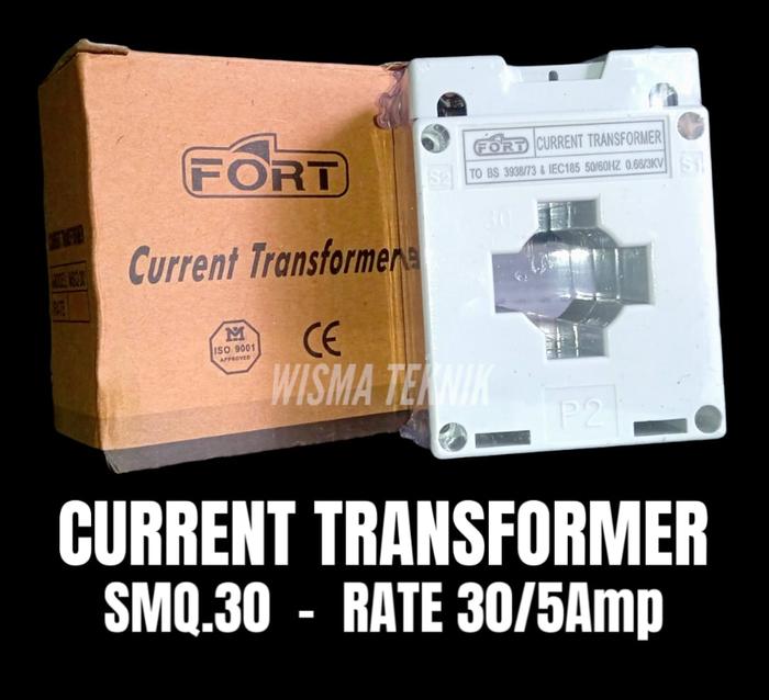 Jual CURRENT TRANSFORMER / CT 30/5 TYPE MSQ-30 "FORT" - Jakarta Timur ...