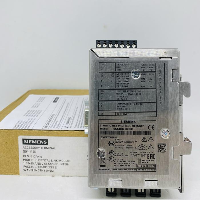 Jual SIEMENS 6GK1503-3CB00 PROFIBUS OPTICAL LINK MODULE simatic net ...