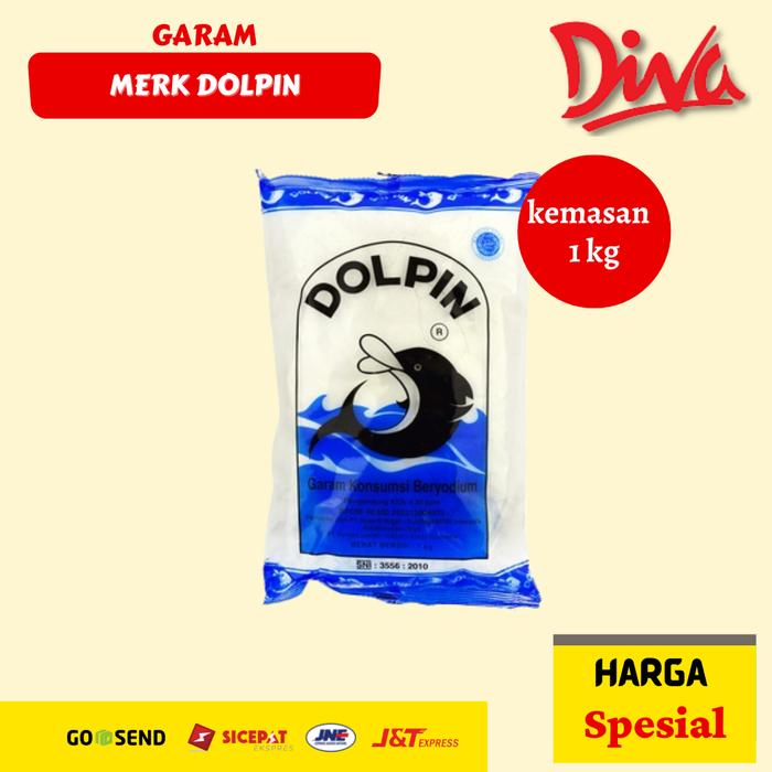 Jual Dolpin Garam Dapur (Garam Meja Beryodium) 1 kg - Kota Malang ...