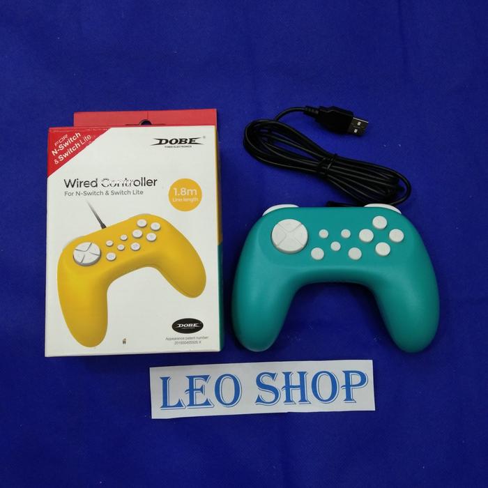 Jual DOBE WIRED CONTROLLER FOR NINTENDO SWITCH & SWITCH LITE HIJAU ...