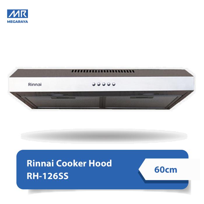 Jual Rinnai Cooker Hood / Penghisap Asap RH126SS / RH-126SS Panjang ...