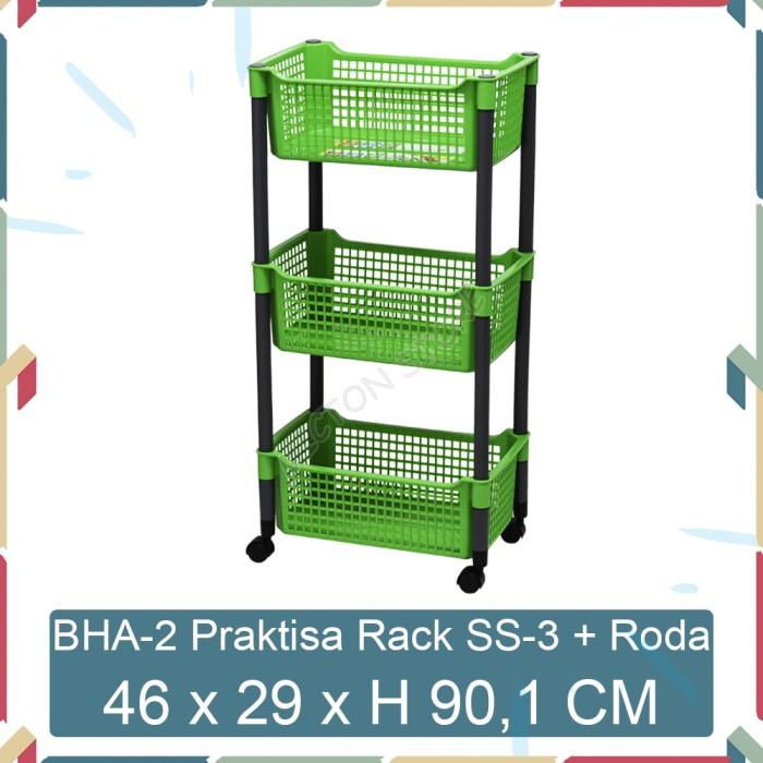 Promo MICTON Lion Star Basic Home BHA-2 Praktisa Rack SS-3 Roda Rak Susun 2 - Jakarta Barat ...