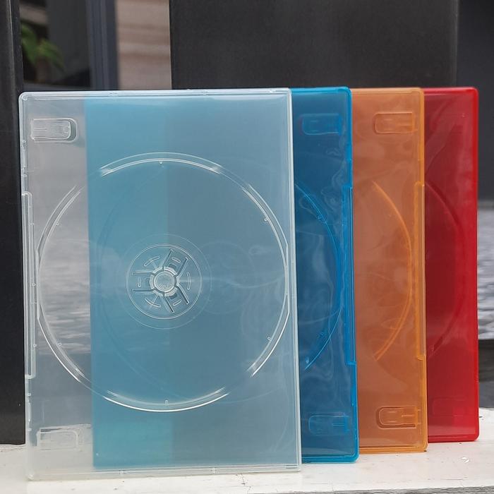 Jual Casing DVD Single Plastik Warna Warni/ Casing Single DVD Case ...