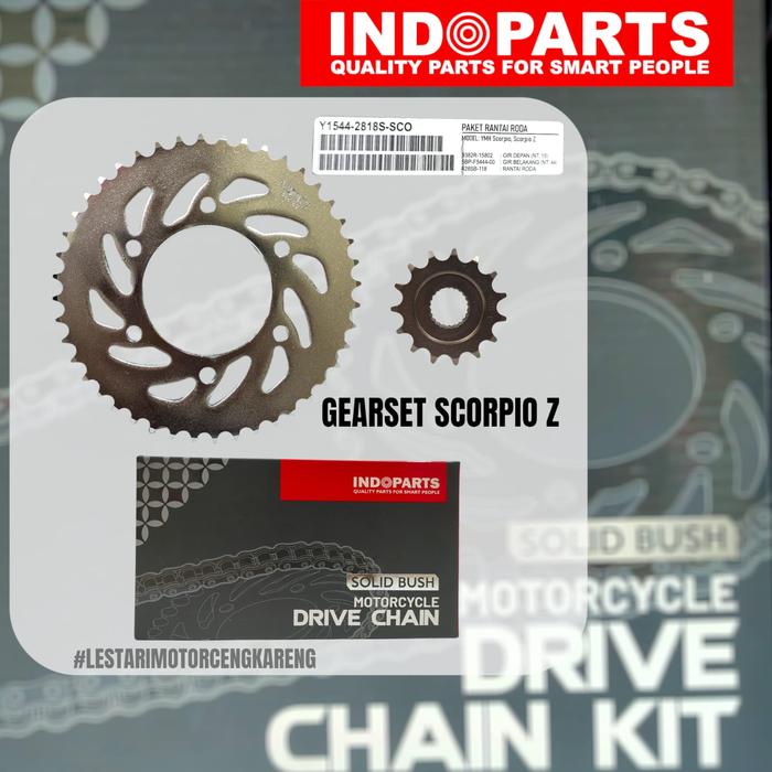 Jual GEAR, GIR SET / GEARSET SCORPIO OLD DAN NEW ASLI INDOPART KOMPLIT ...