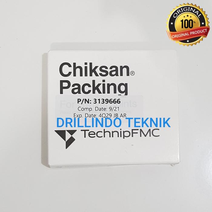 Jual FMC Full Chiksan Packing Set for Swivel 2 in 15000 PSI PN. 3139666 ...