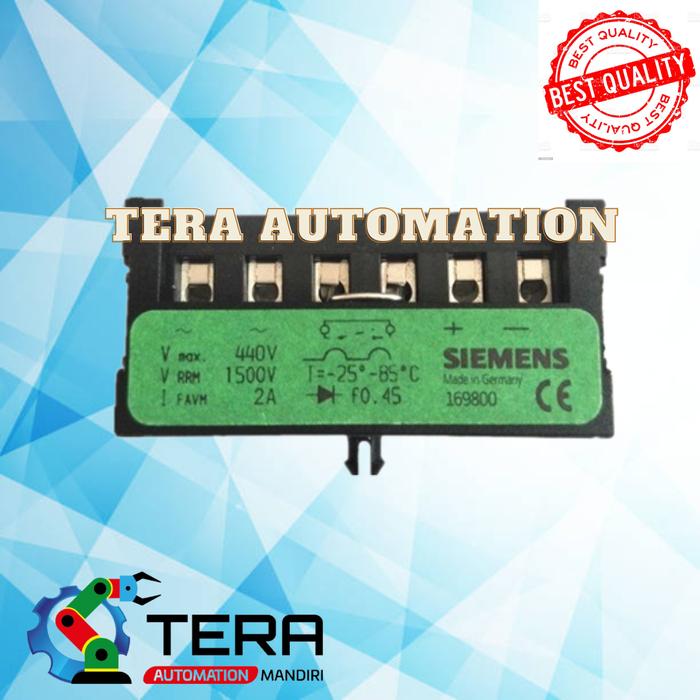 Jual Siemens brake rectifier module 169800 einweg 3D1 Varistor 440V ...