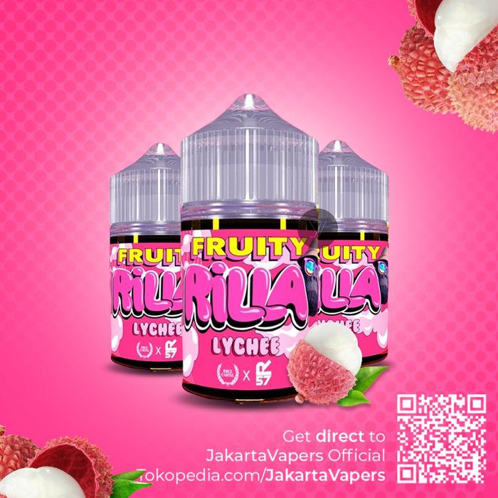 Jual Fruity Rilla Lychee 60ML by IJC x Hero57 - Fruityrilla Liquid R57 ...