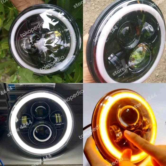 Jual headlamp head lamp Utama Daymaker ring 7 inch suzuki Jimny katana - Kab. Bogor - store 4444 ...