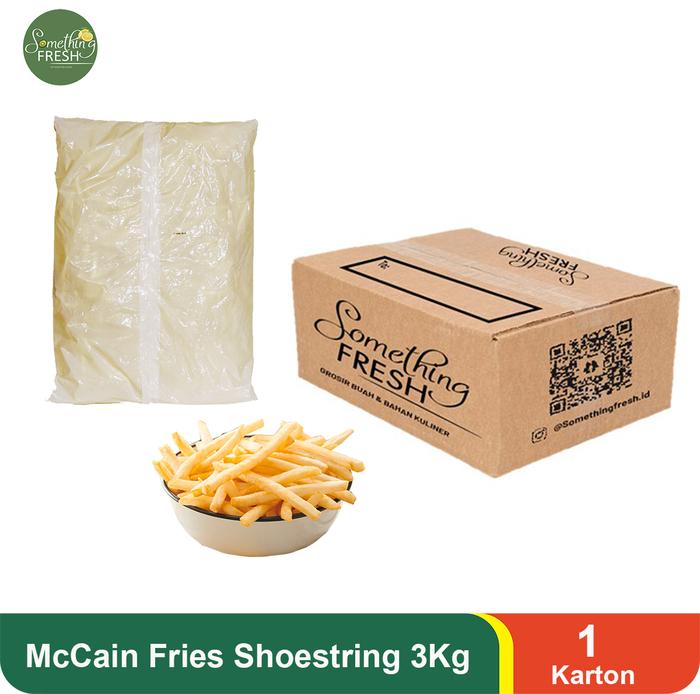 Jual McCain Fries Shoestring 3Kg Per Carton - Jakarta Barat - Something Fresh Jakarta | Tokopedia