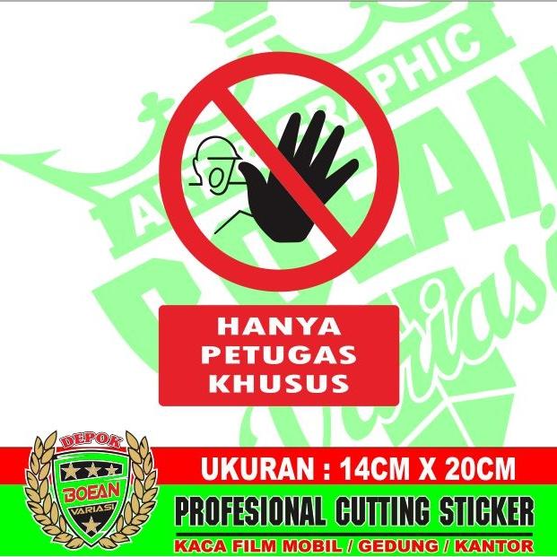 Jual cutting sticker K3 safety first - sarung tangan - Kota Depok ...