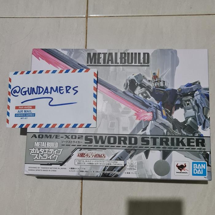 Jual metal build sword striker pack - Kota Pontianak - gundamers shop | Tokopedia