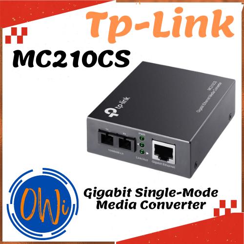 Jual TPLINK TL- MC210CS Gigabit Single-Mode Media Converter - Jakarta Pusat - Online Wifi ...