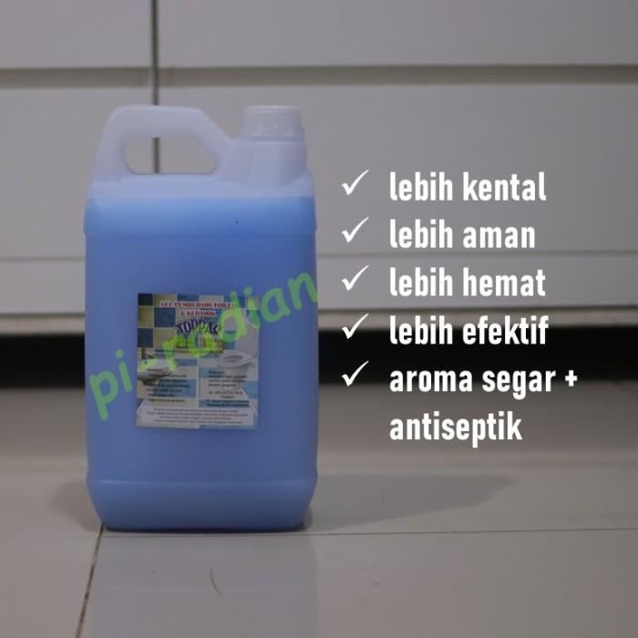 Jual Toppas Gel Pembersih Toilet & Keramik Bowl Cleaner 5L 5 Liter - LK ...