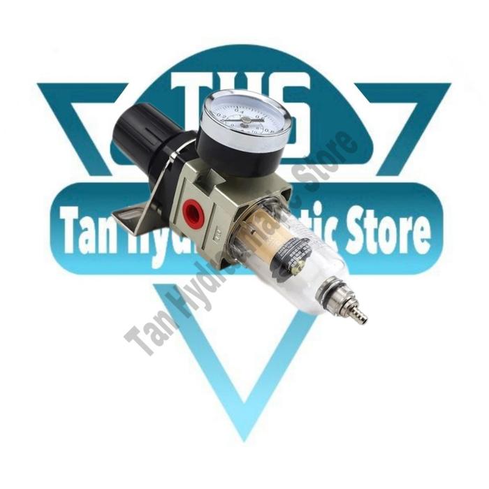 Jual AW2000-02 Air Filter Regulator Pneumatic 1/4 inch AW2000-02 ...