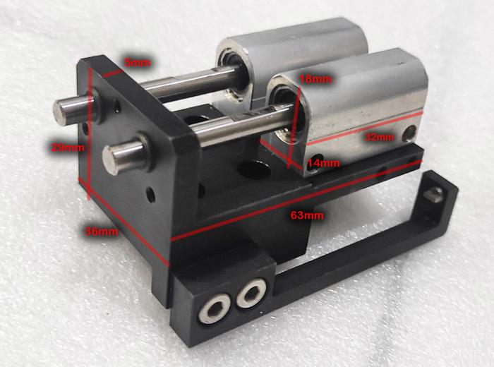 Jual THK LM-5 Linear shaft set dudukan 75mm panjang shaft - Kab ...