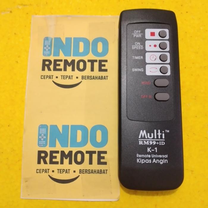 Jual REMOTE MULTI KIPAS ANGIN UNIVERSAL RM99+ID K-1 - Jakarta Barat ...