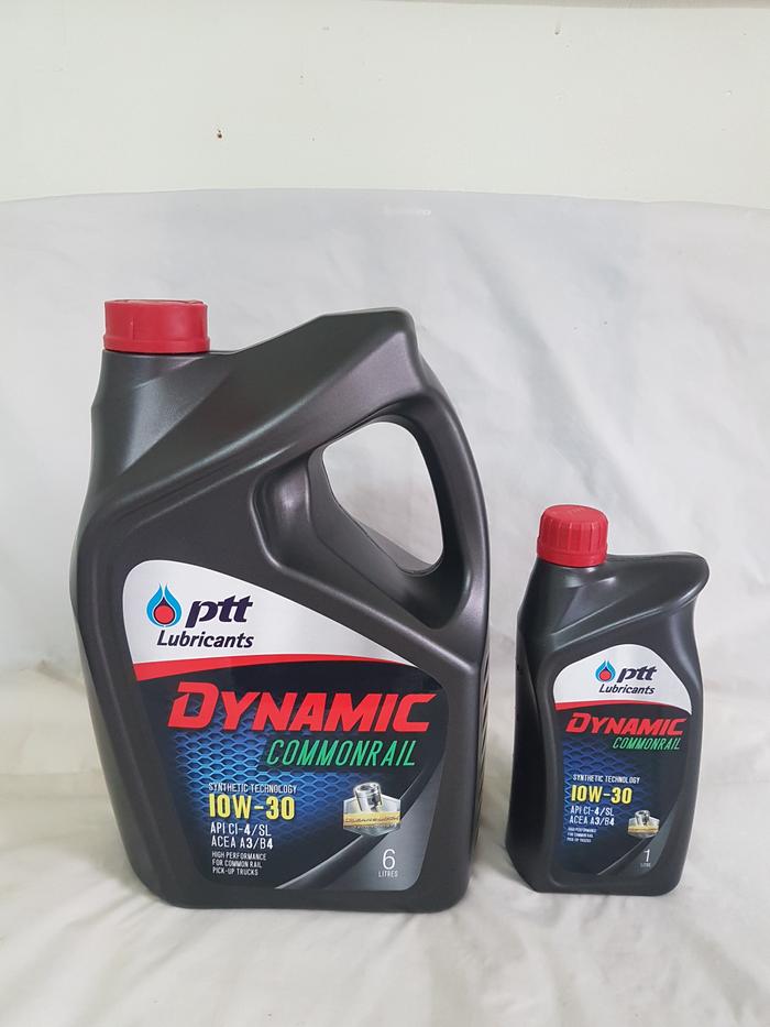 Jual PTT Dynamic Commonrail 10W-30 kemasan 8ltr - 6 liter - Kota ...