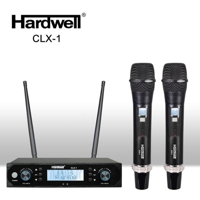Jual Mic Wireless Hardwell CLX 1 Microphone Multi Channel System ...