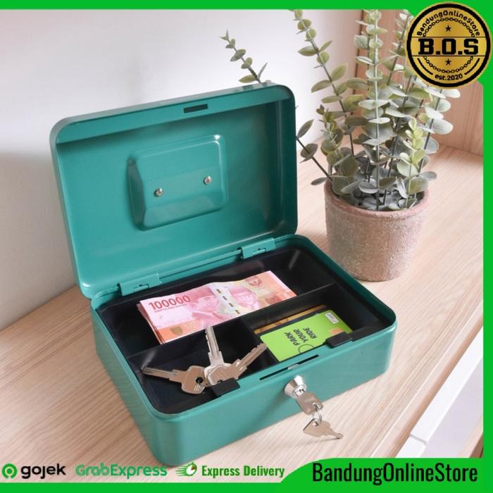 Jual Krisbow Cash Box 25 Cm / Brankas mini / kotak penyimpanan uang ...