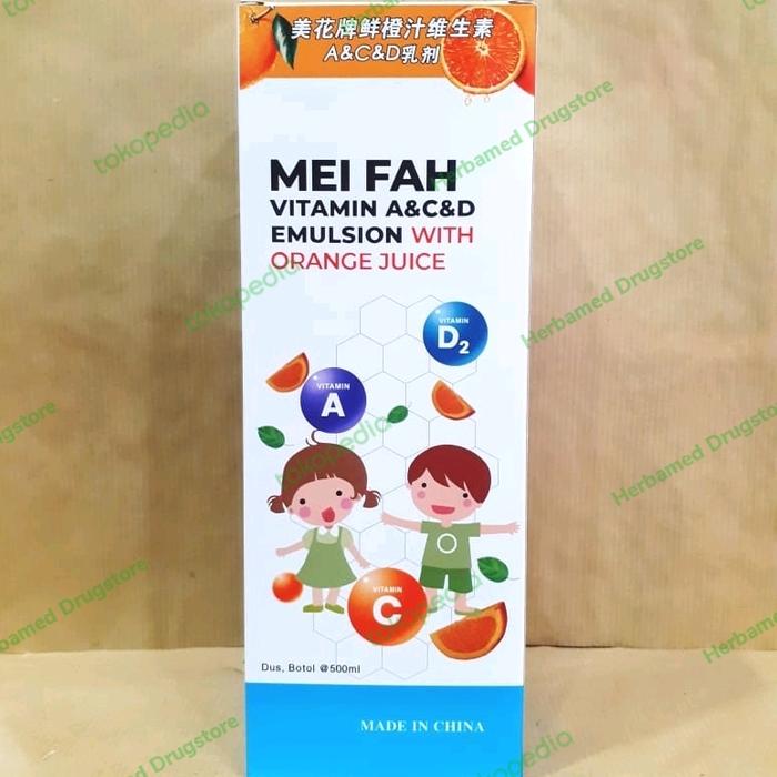 Promo Meifah Vitamin ACD Emulsion Tunghai sirup - Kota Semarang - Herbamed Drugstore | Tokopedia