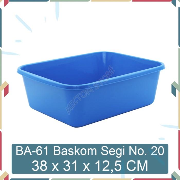 Promo MICTON Lion Star Basic Home BA-61 Baskom Segi No. 20 Bak Air ...