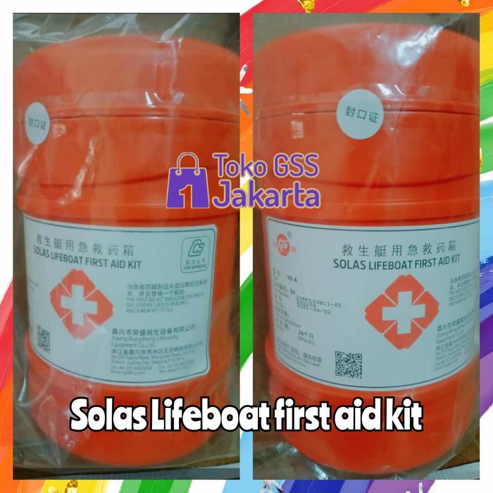 Jual First Aid Kit Bottle Solas Approved Marine Safety Liferaft Boat ...