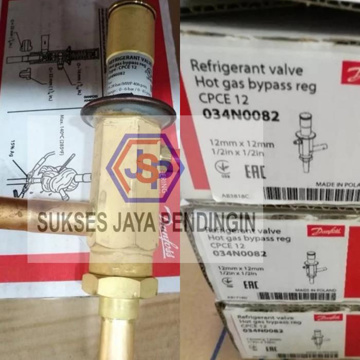 Jual Danfoss Hot Gas Bypass Reg Valve CPCE 12 - Jakarta Barat - Sukses ...