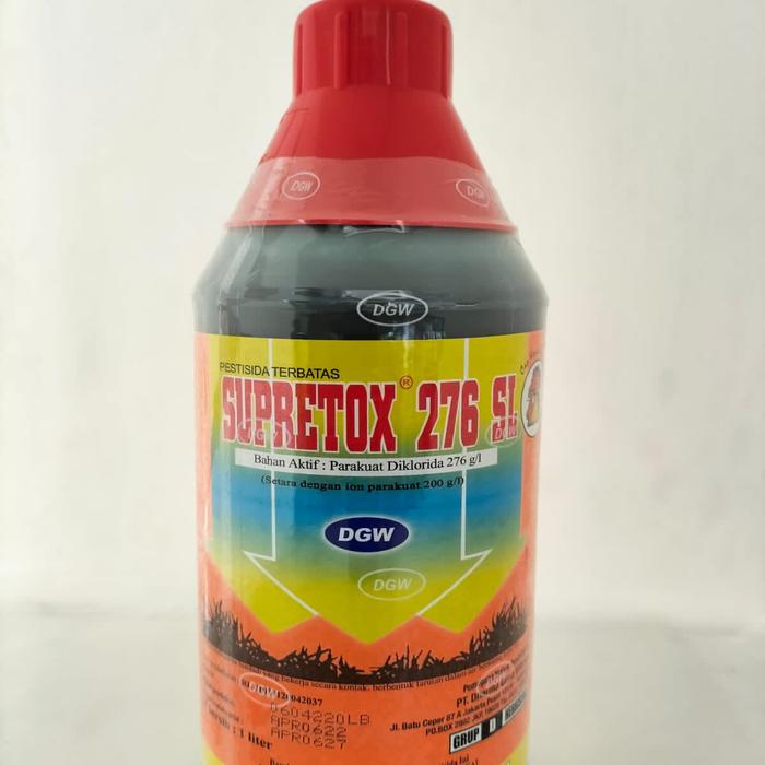 Jual Supretox 276 SL 1liter herbisida kontak langsung mati - Kab ...