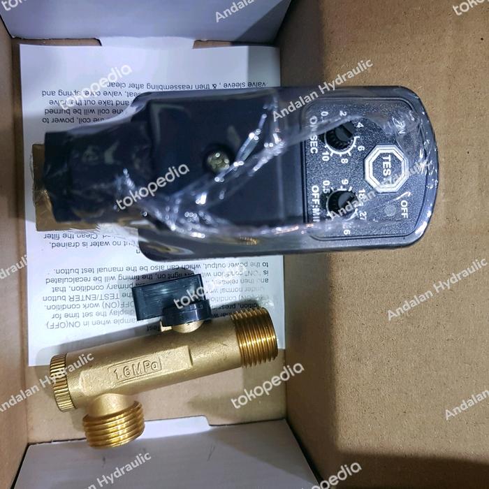 Jual SOLENOID AUTO DRAIN WITH TIMER 1/2" AC 220 / OPT-A AC220 - Jakarta ...