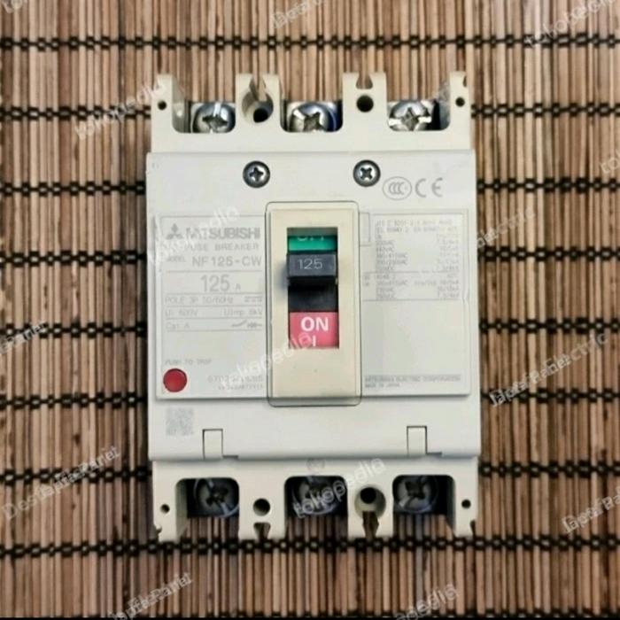 Jual MCCB Breaker Mitsubishi NF125-CW 3phase 125 Ampere Original - Jakarta Pusat - Japfa Panel ...