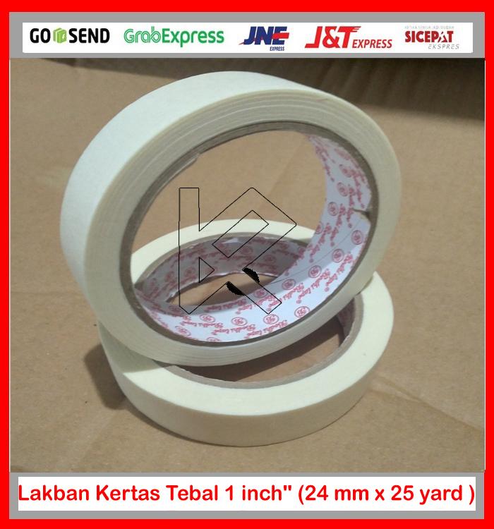 Jual Lakban Kertas Tebal 1 inch (24mm x 25 yard ) Bodhi - Jakarta Timur ...